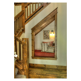 Sleeping Spaces - Built In - Rustic - Staircase - Minneapolis - by ...