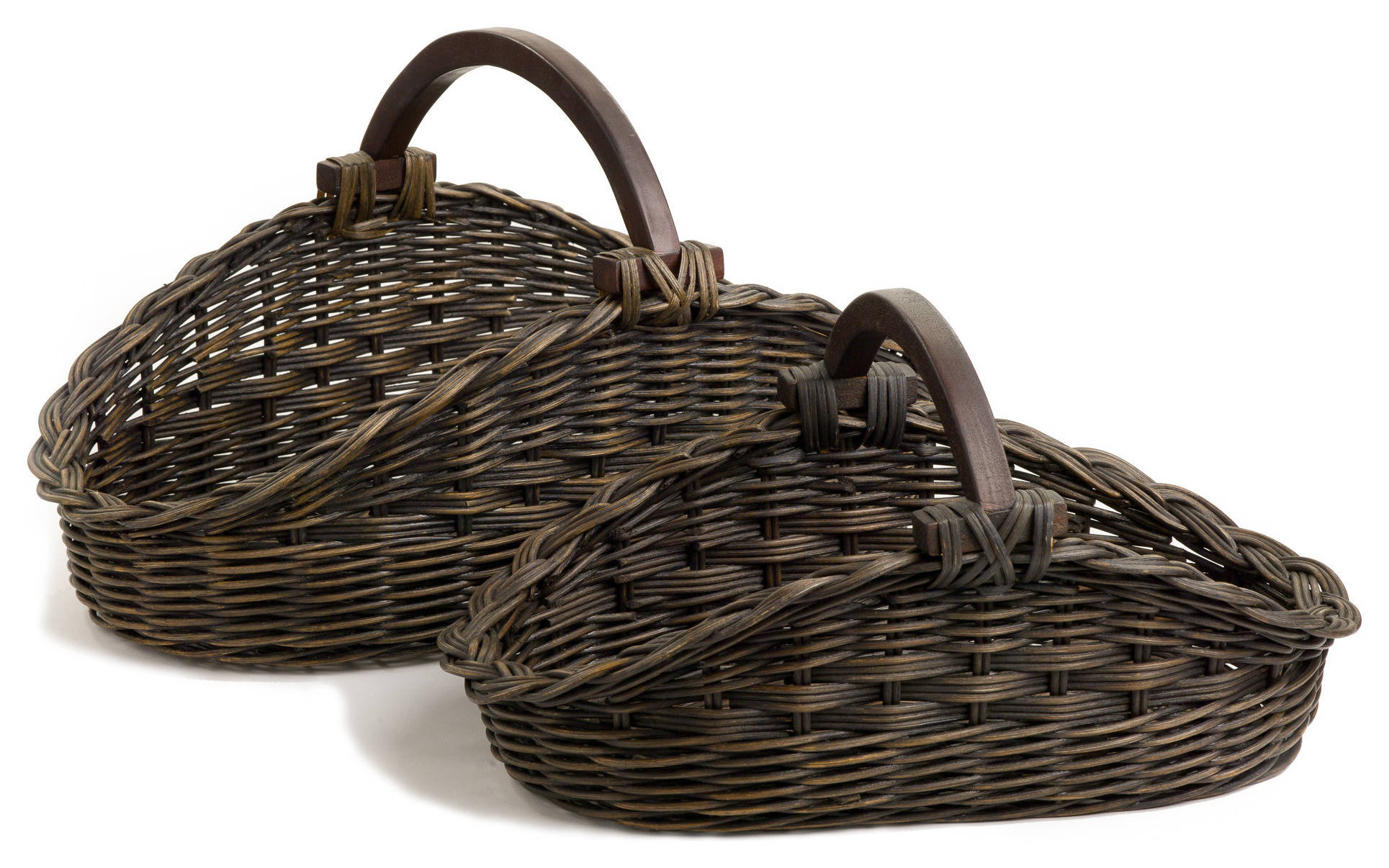 Wicker Gathering Basket, Small - Baskets - by The Basket Lady | Houzz