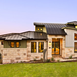 75 Beautiful Green Stone Exterior Home Pictures & Ideas | Houzz