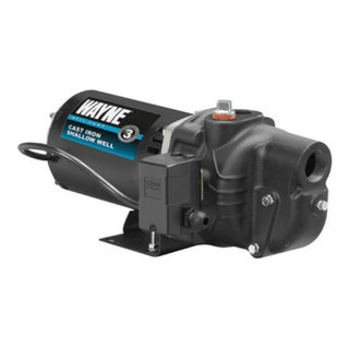 Wayne Sws50 Cast Iron Shallow Well Jet Pump, 1/2 Hp - Traditional ...