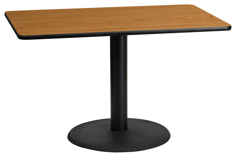 30'' x 48'' Rectangular Natural Laminate Table Top,24'' Round Table ...
