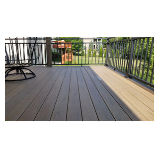 Timbertech Legacy Privacy Wall - Deck - Other - by Deck & Drive ...