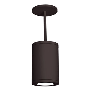 LED Pendant Mount Downlight Flood, Bronze - Contemporary - Outdoor ...