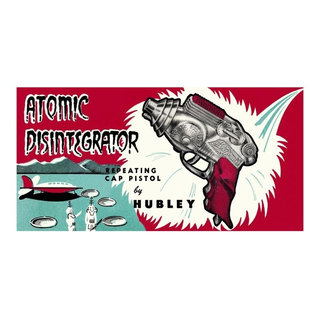 "Atomic Disintegrator" Digital Paper Print by Retrogun, 32"x17", 38"x20 ...