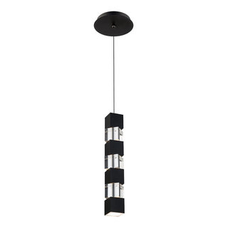 Super Star LED Pendant, Black - Contemporary - Pendant Lighting - by ...