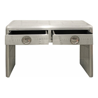 Pilot 2 Drawer Console Table - Industrial - Console Tables - by Moti ...