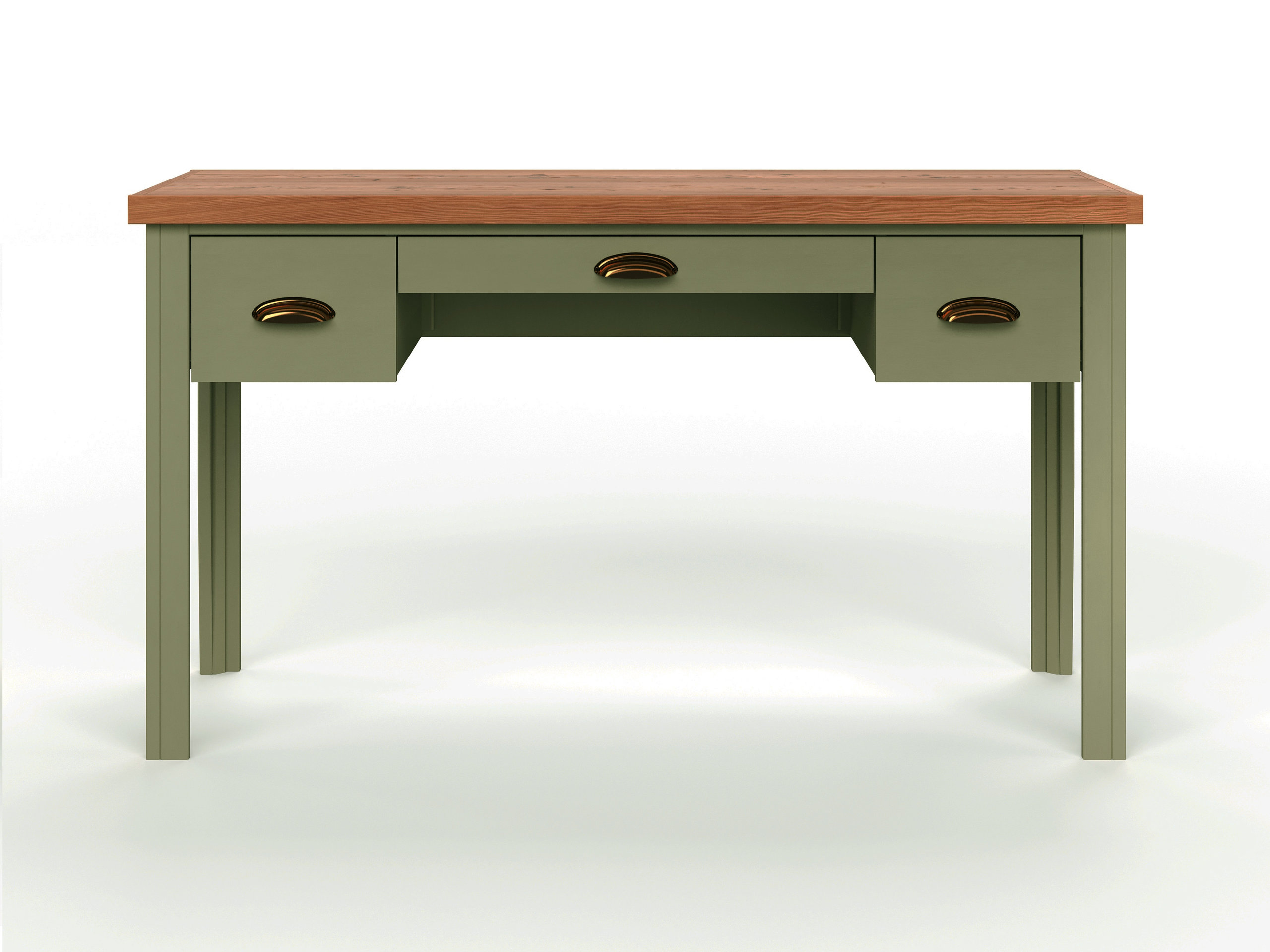 Legends Home Vineyard 53" Writing Desk, Sage Green and Fruitwood ...