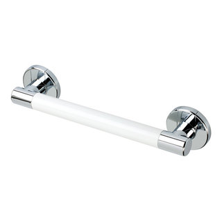 30 Inch Grab Bars, "Slot-In Flange" Straight Grab Bar, Wall Mount Grab ...