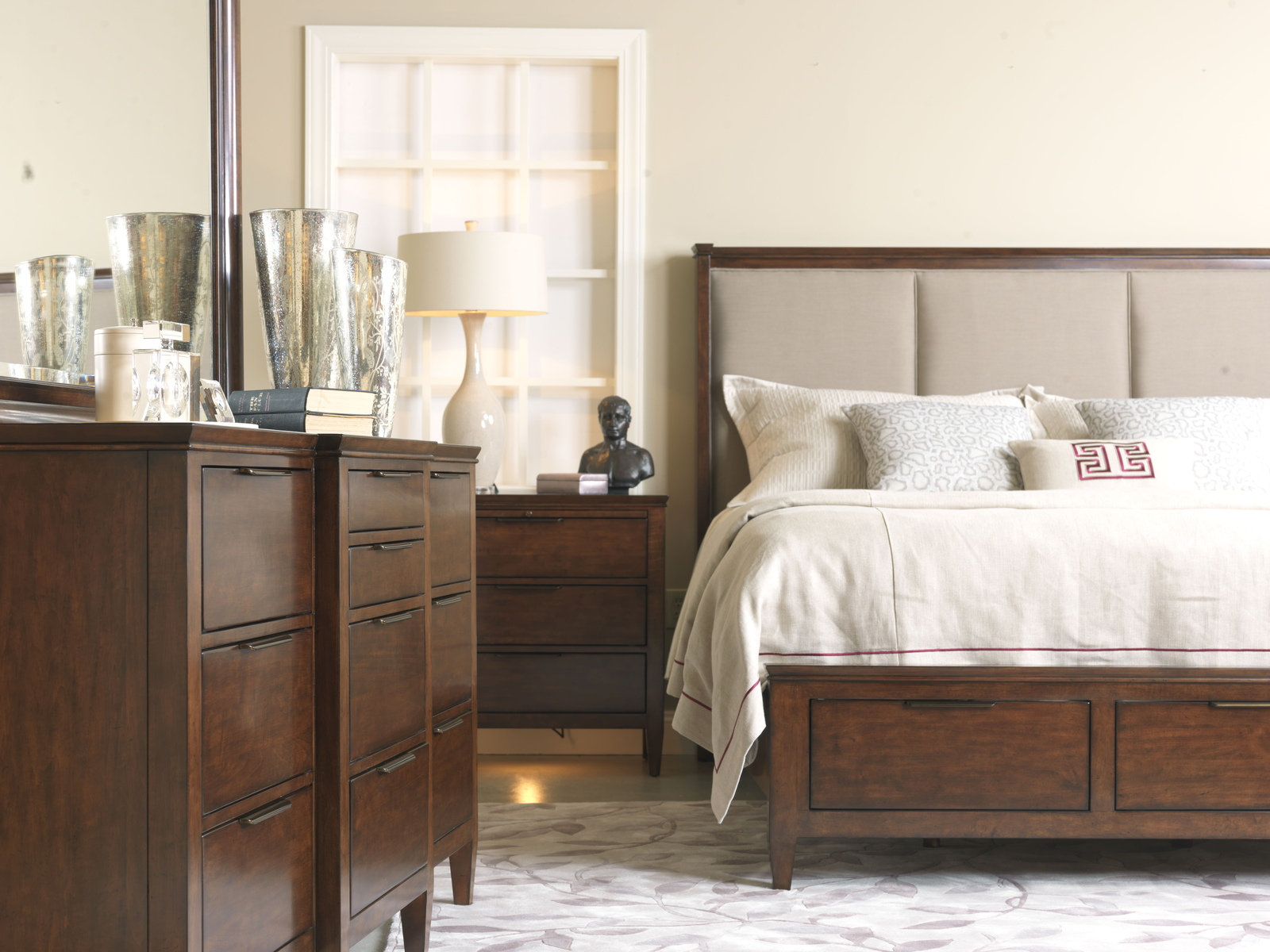 Kincaid Elise Solid Wood Spectrum Queen Storage Bed, Amaretto, Queen ...