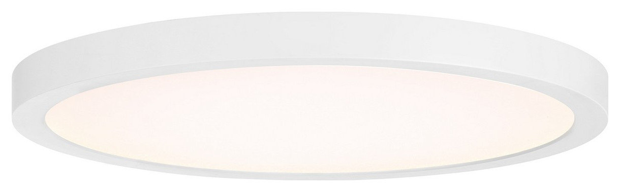 LED Flush Mount, White - Modern - Flush-mount Ceiling Lighting - by ...