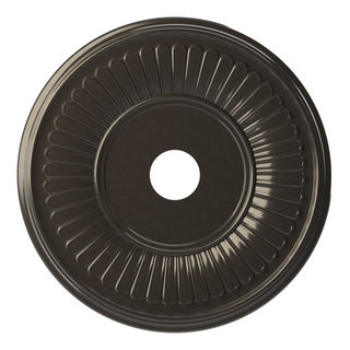 Berkshire Thermoformed PVC Ceiling Medallion (Fits Canopies up to 4 1/2 ...