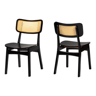 Eden Rattan Collection - Tropical - Dining Sets - by Baxton Studio | Houzz