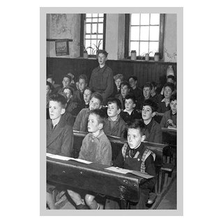 Achill Ireland Classroom, 12" x 18" - Traditional - Prints And Posters ...