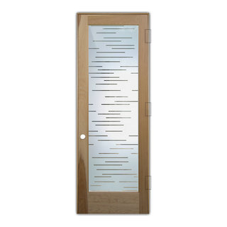 Interior Prehung Door or Interior Slab Door - Finer Lines - Primed - 28 ...