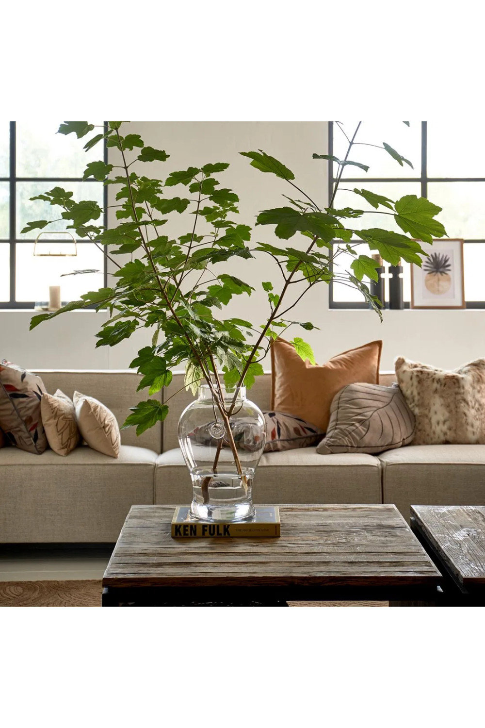 Handmade Clear Glass Vase | Rivièra Maison Aphrodite - Contemporary - Vases - by OROA ...