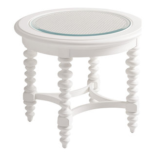 Cyprus Round End Table - Traditional - Side Tables And End Tables - by ...