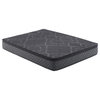 Coaster Bellamy 12" Fabric Upholstered Eastern King Mattress Gray and Black, King - Mattresses ...