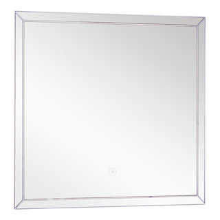 Transolid Finn LED-Backlit Mirror With Touch Sensor, 23.62"x1.18"x21.65 ...