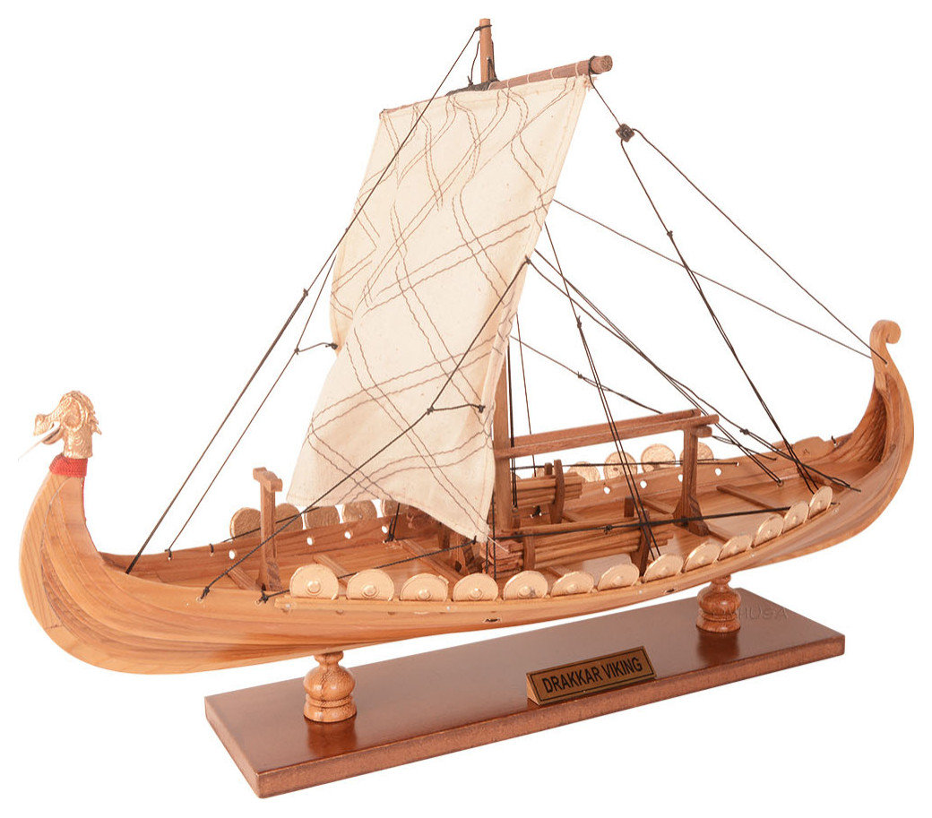 Old Modern Handicrafts B036F7 Drakkar Viking Combo: A Model and Polo ...