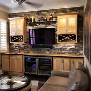 75 Beautiful Rustic Home Bar Pictures & Ideas | Houzz