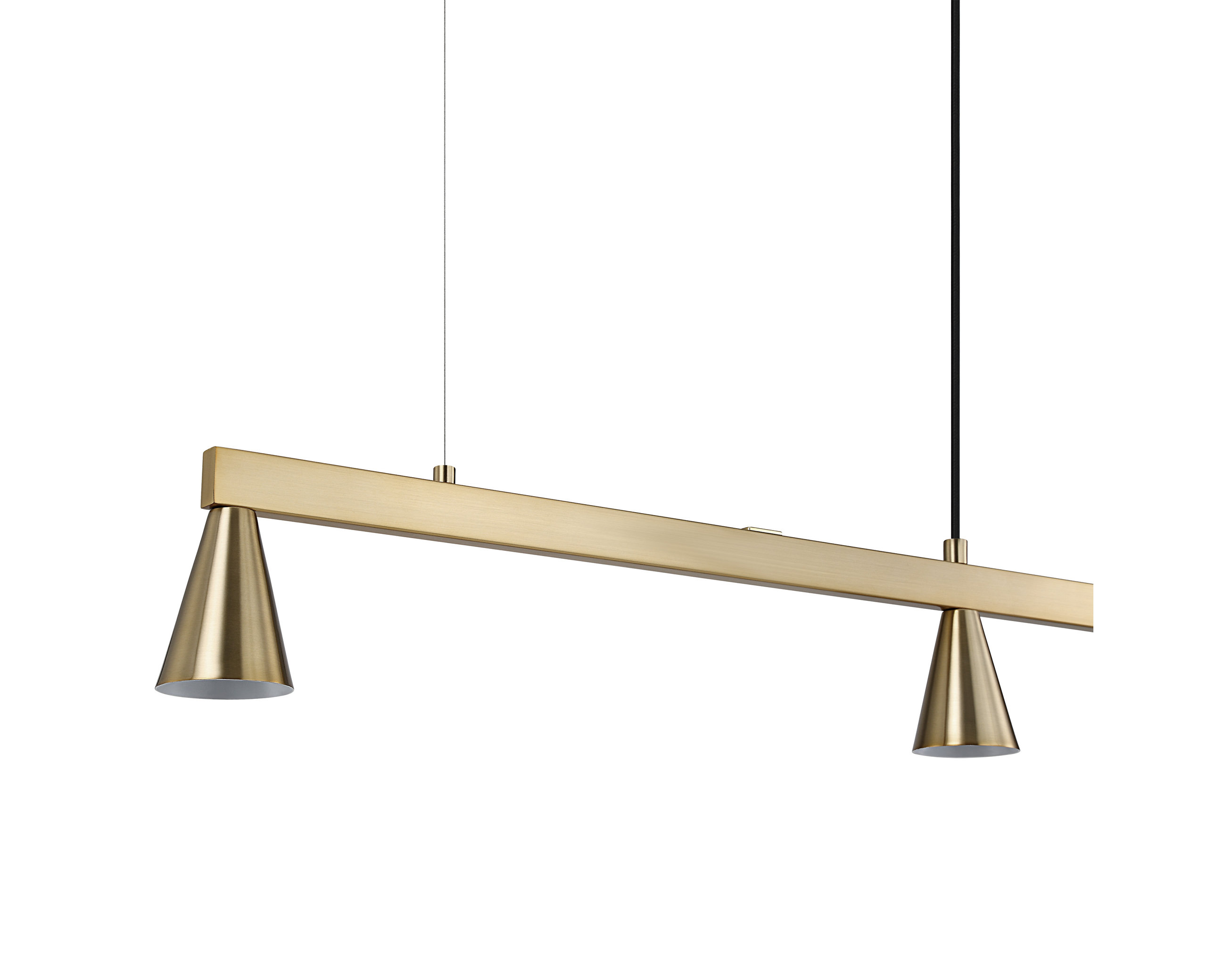 Linea Ceiling Fixture, Small - Modern - Kitchen Island Lighting - by ...