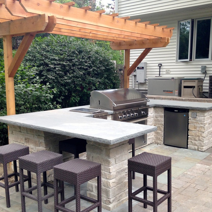 75 Gray Brick Patio Ideas You'll Love - October, 2025 | Houzz