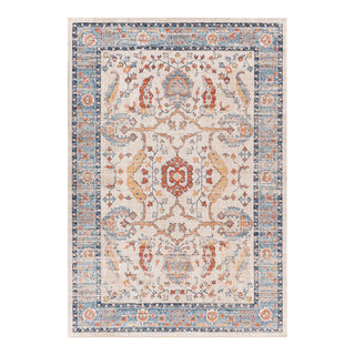 Huntington Beach HTB-2301 Indoor/Outdoor Area Rug, 5'3 x 7 ...
