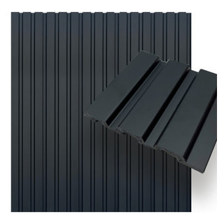 Waterproof Slat Panel, Sample - Contemporary - Wall Panels - by Euro ...
