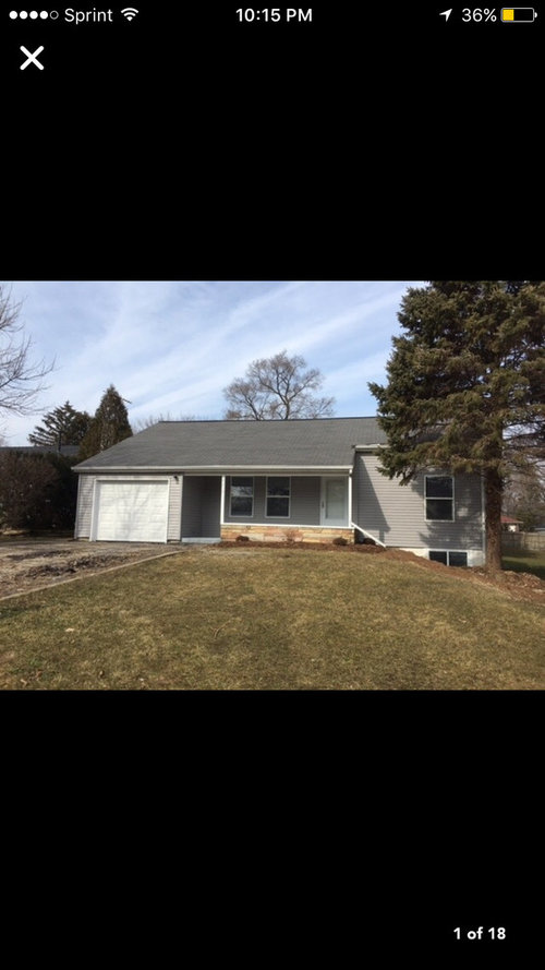 Boring front of the house