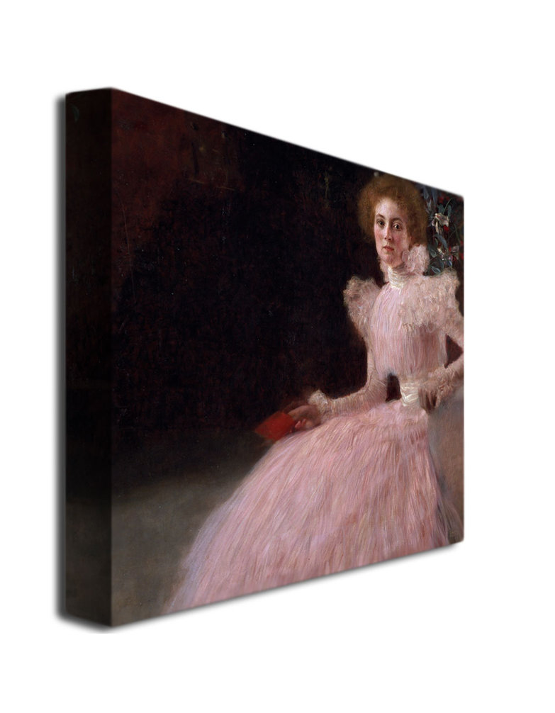 'Sonja Knips, 1898' Canvas Art by Gustav Klimt, 24" x 24" - Traditional ...
