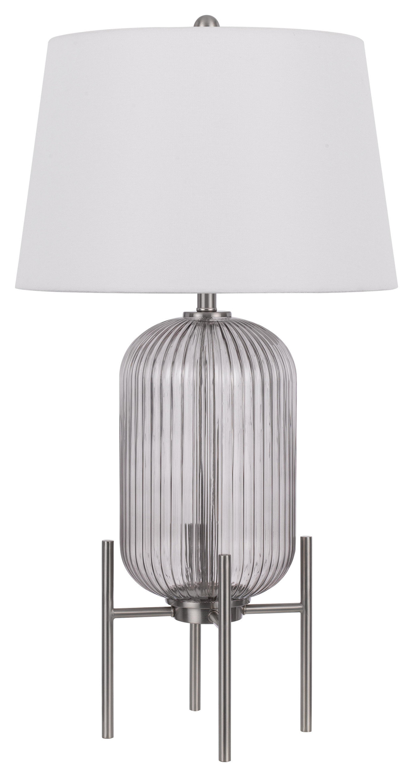 Belleville Fluted Glass Table Lamp - Transitional - Table Lamps - by ...