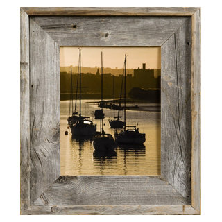 Barnwood Picture Frames, Medium Width 2.75" Lighthouse Series, 12"x12 ...