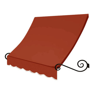 Awntech 3' Charleston Acrylic Fabric Fixed Awning, 18" x 36 ...