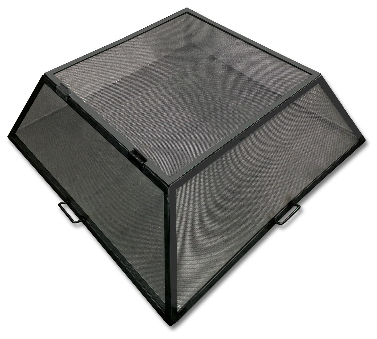 Master Flame Fire Pit Screen With Hinged Access, Hybrid, 47 ...