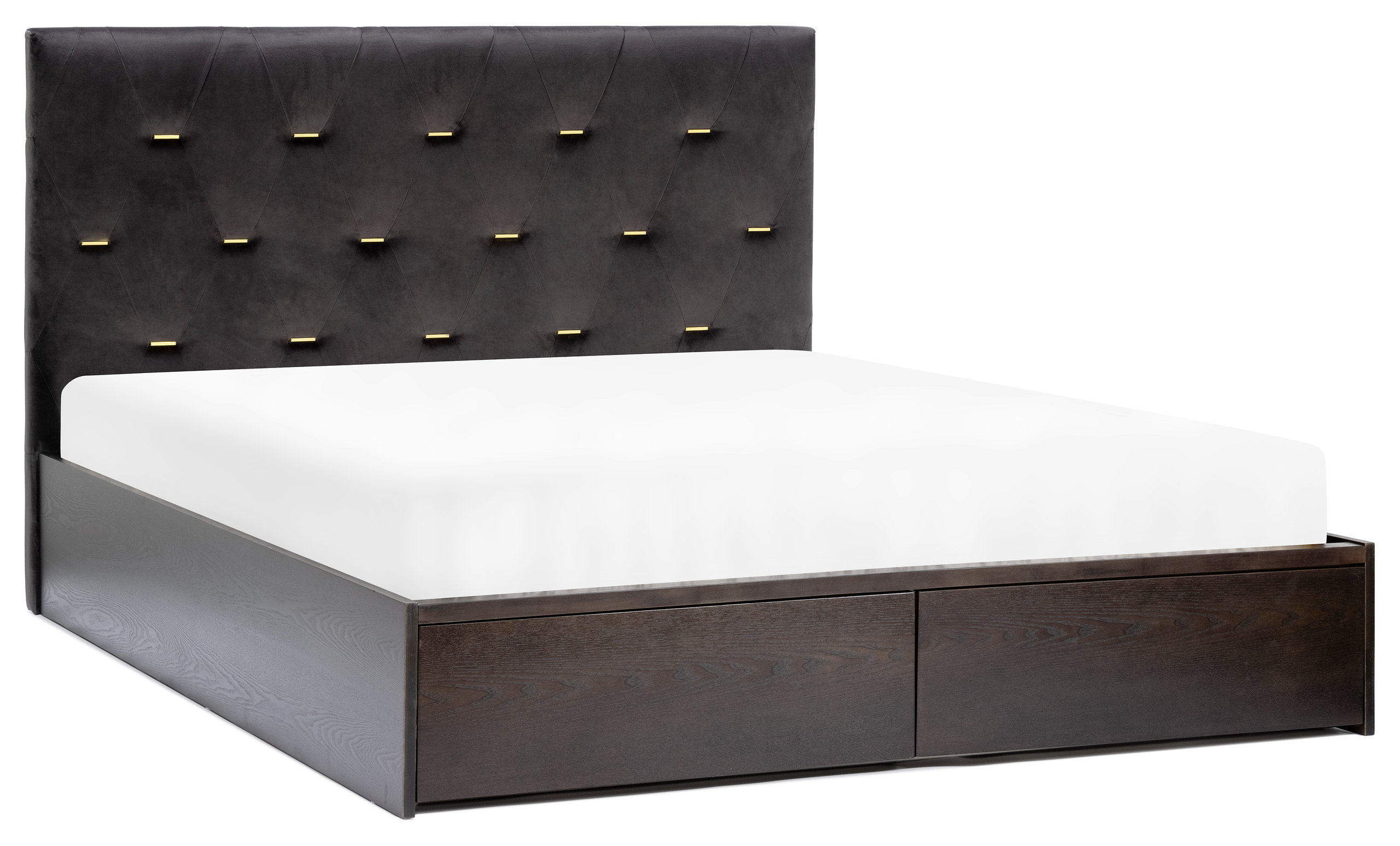 Diva Queen Bed - Transitional - Platform Beds - by LIEVO | Houzz
