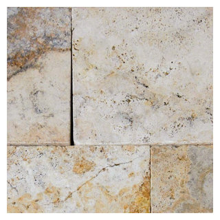 Tuscany Porcini French Pattern, Honed, Tumbled Travertine Tile ...