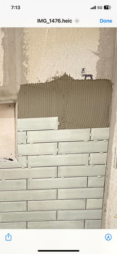 tile help for uneven ceiling