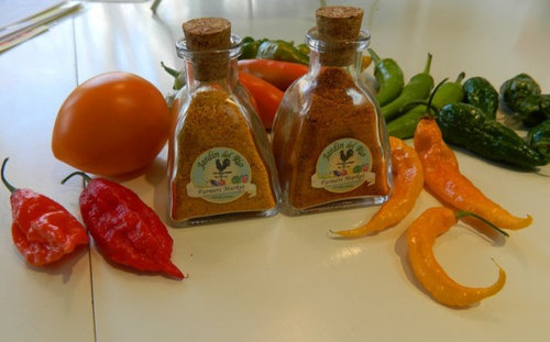 Some pepper dust....