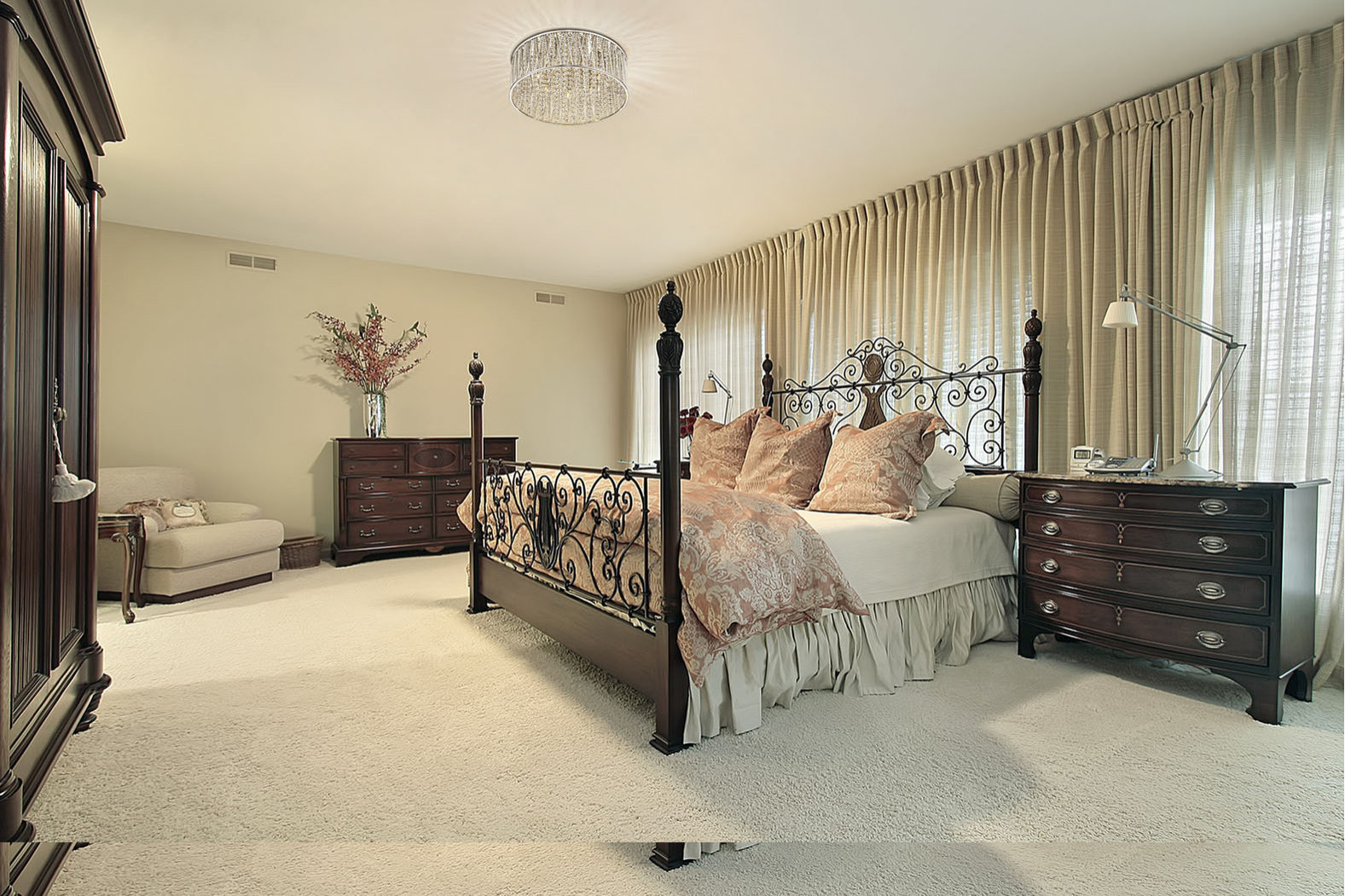 Z-Lite 872-RF18 Terra 7 Light 19"W Round Crystal Ceiling Light ...