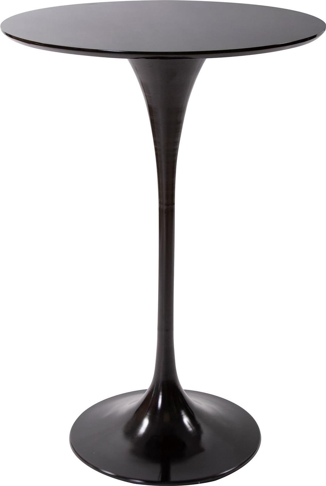 Elegant Armstrong Black Bar Height Table - Midcentury - Indoor Pub And ...