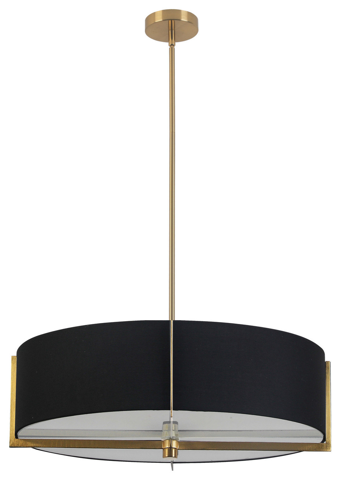 Preston 4-Light Pendant in Black - Transitional - Pendant Lighting - by ...