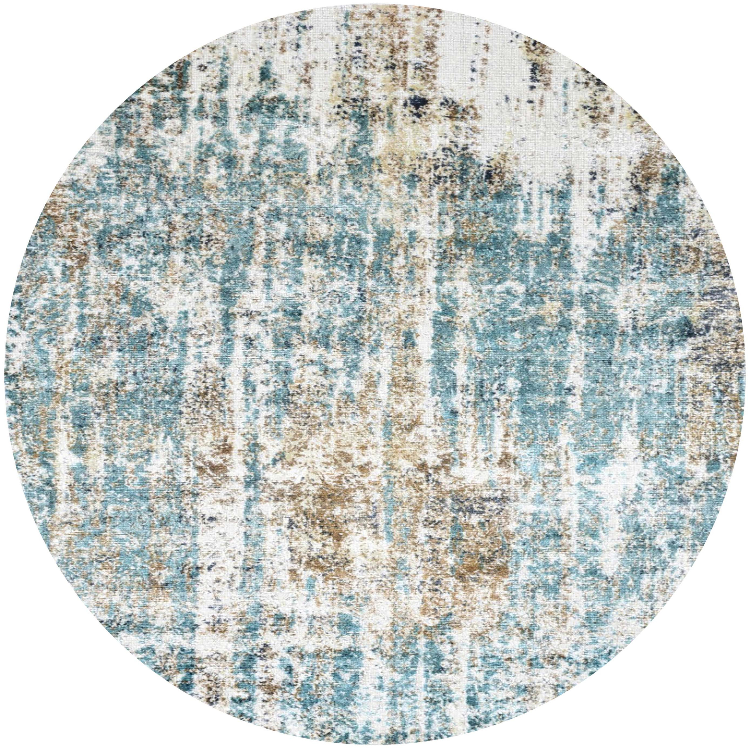 Ahgly Company Indoor Rectangle Mid-Century Modern Area Rugs, 5' x 7', 7 ...