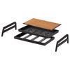 Double-Tier Stand, 2-Pair Rubber Boot Tray - Midcentury - Shoe Storage ...