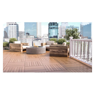 2x2 Ipe Decktile Roofdeck New York, New York - Modern - New York - by ...