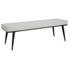 Executive Bench - Midcentury - Upholstered Benches - by AFB Decor | Houzz