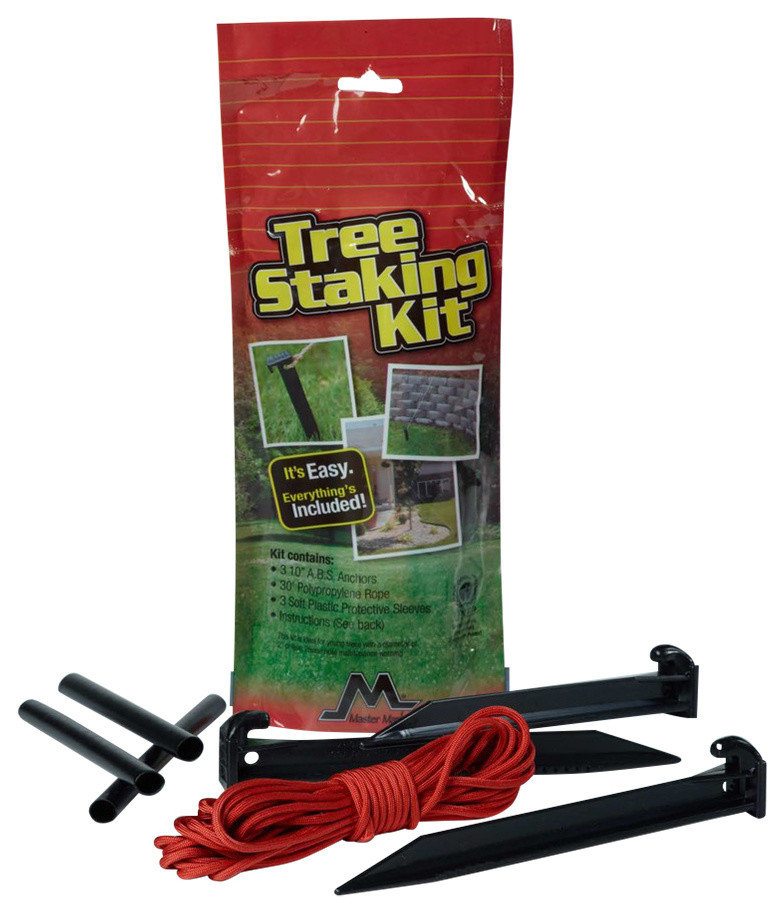 Master Mark Plastics Tree Staking Kit - Traditional - Gardening ...