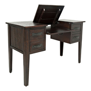 Jackson Lodge Desk - Rustic - Desks And Hutches - by HedgeApple | Houzz