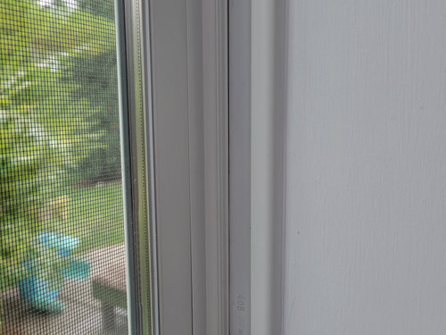 Insert Windows stick out a couple of inches from the house, is that ok ...