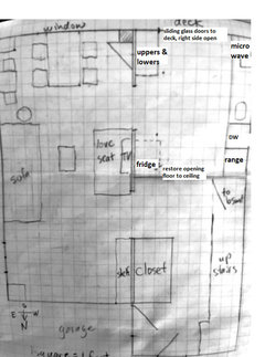 Kitchen traffic flow and functionality change