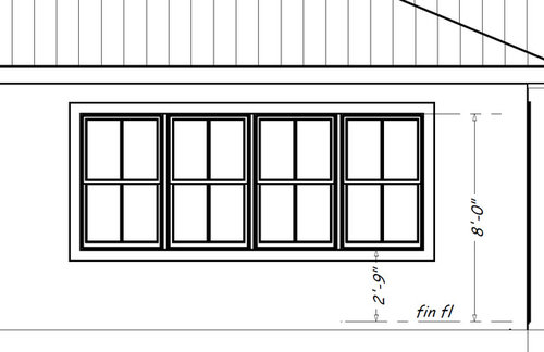 Couch partially blocking window?